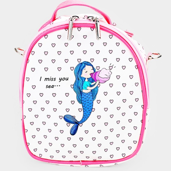 Bags | Mermaid Mini Backpack Bag | Poshmark